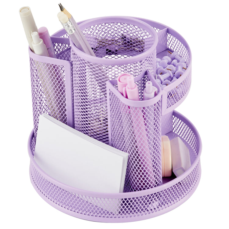 ANNOVA Desk Organizer Rotating Mesh Round 360°